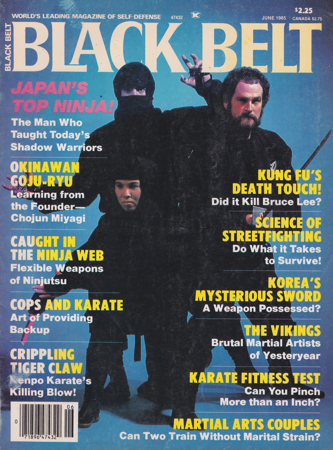 Black Belt Magazine June 1985 (Preowned) – Budovideos Inc
