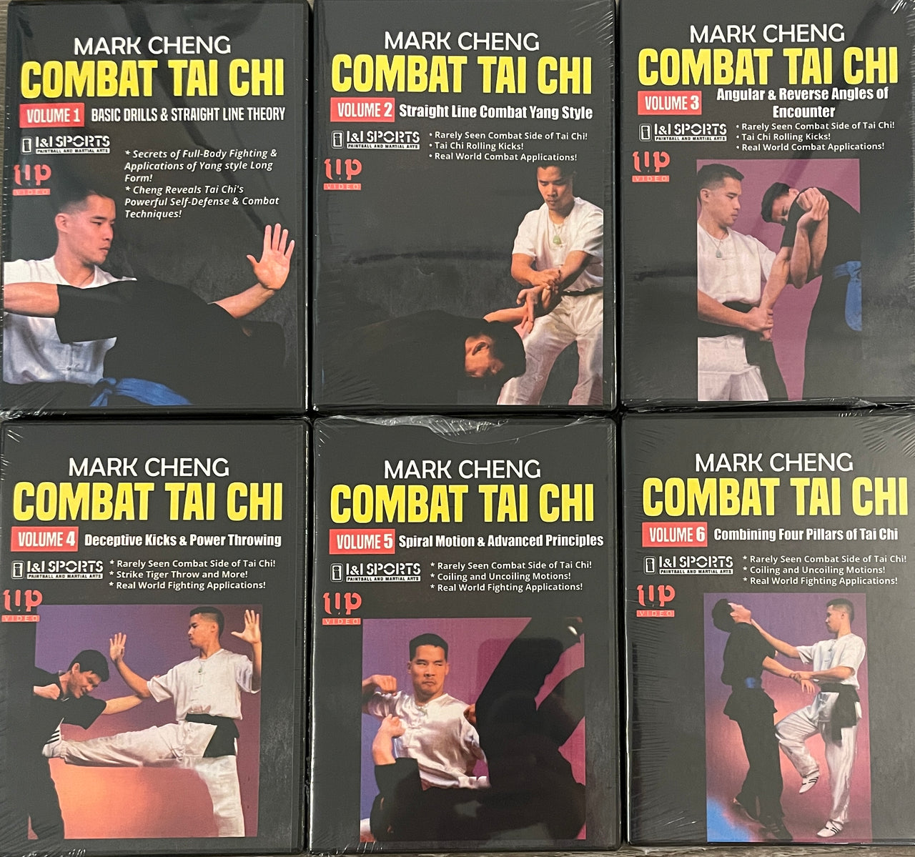 Combat Tai Chi 6 DVD Set by Mark Cheng – Budovideos Inc