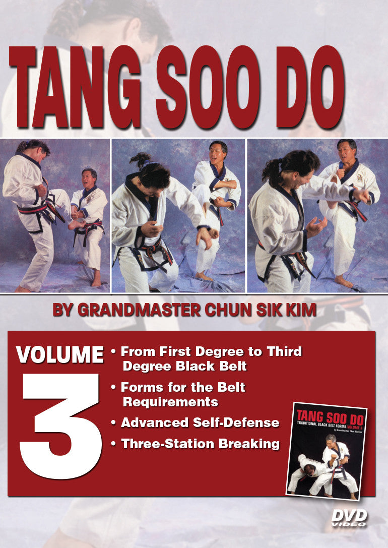 Tang Soo Do 3 DVD Set by Chun Sik Kim – Budovideos Inc