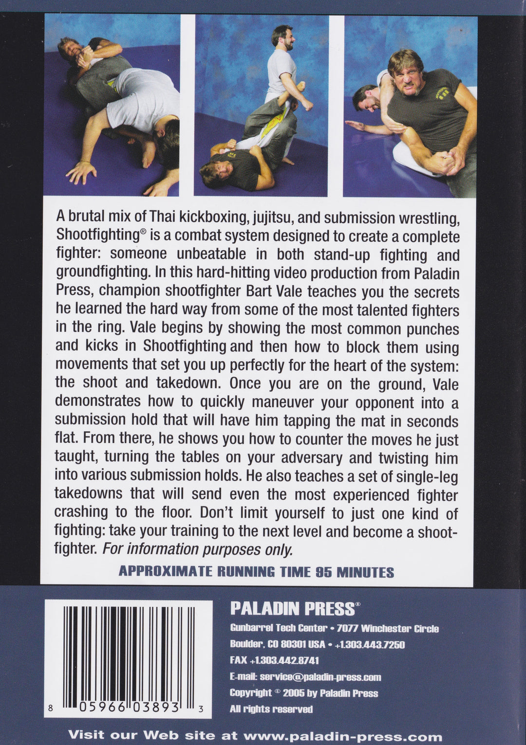 Extreme Shootfighting DVD by Bart Vale (Preowned) – Budovideos Inc