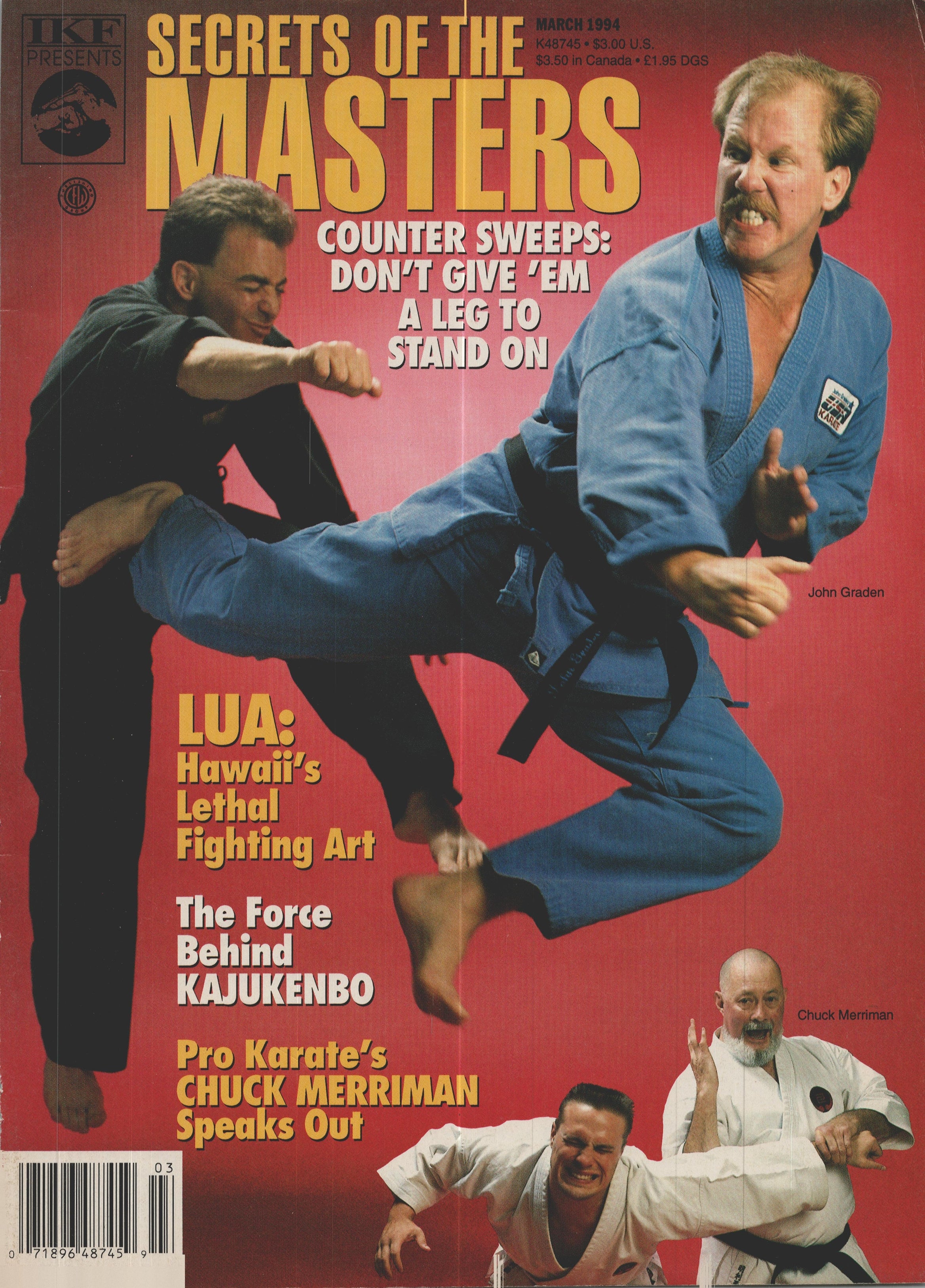 Inside Kung Fu Presents Secrets of the Masters Magazine March 1994 (E- – Budovideos Inc