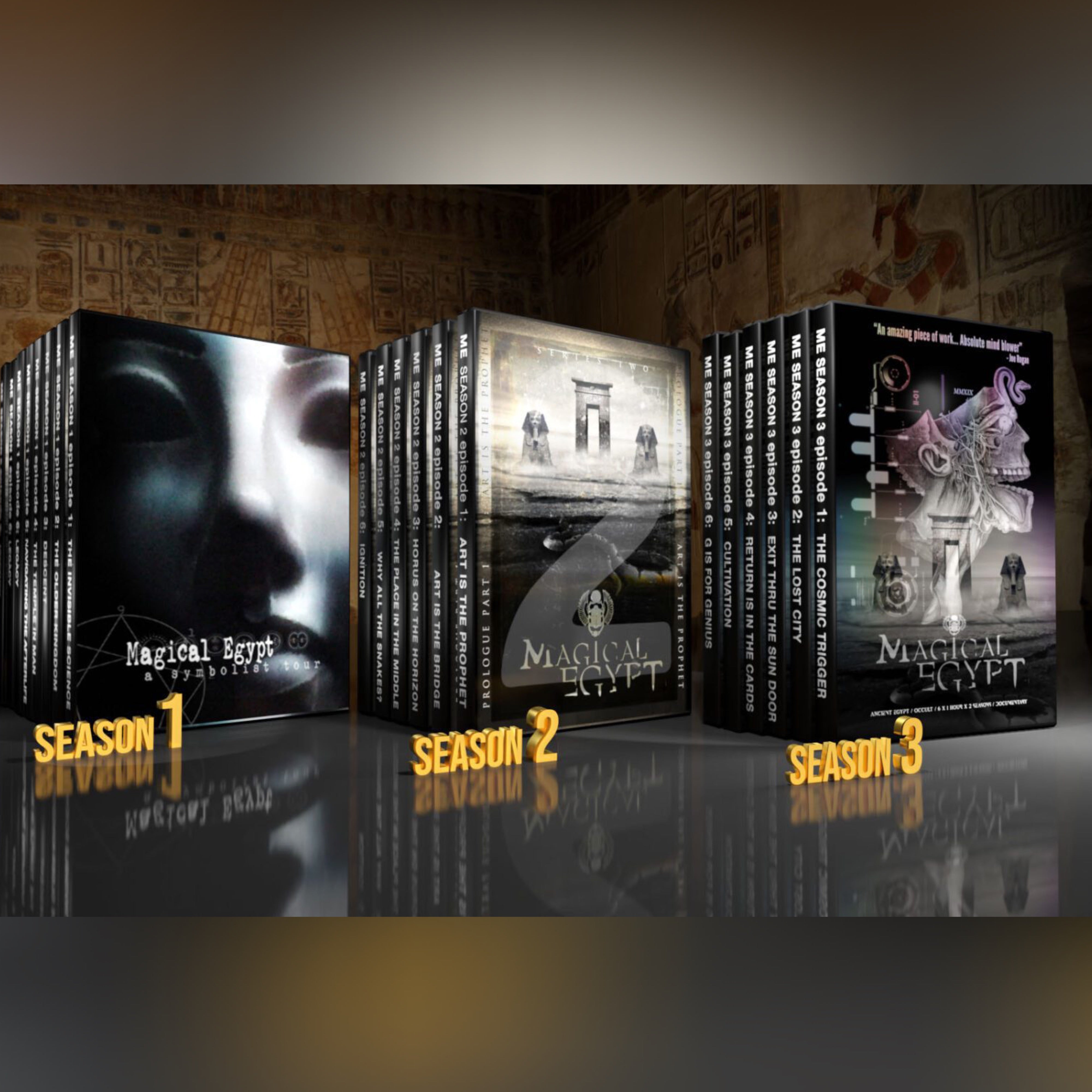 Magical Egypt Season One - Three 20 DVD Set by John Anthony West ...