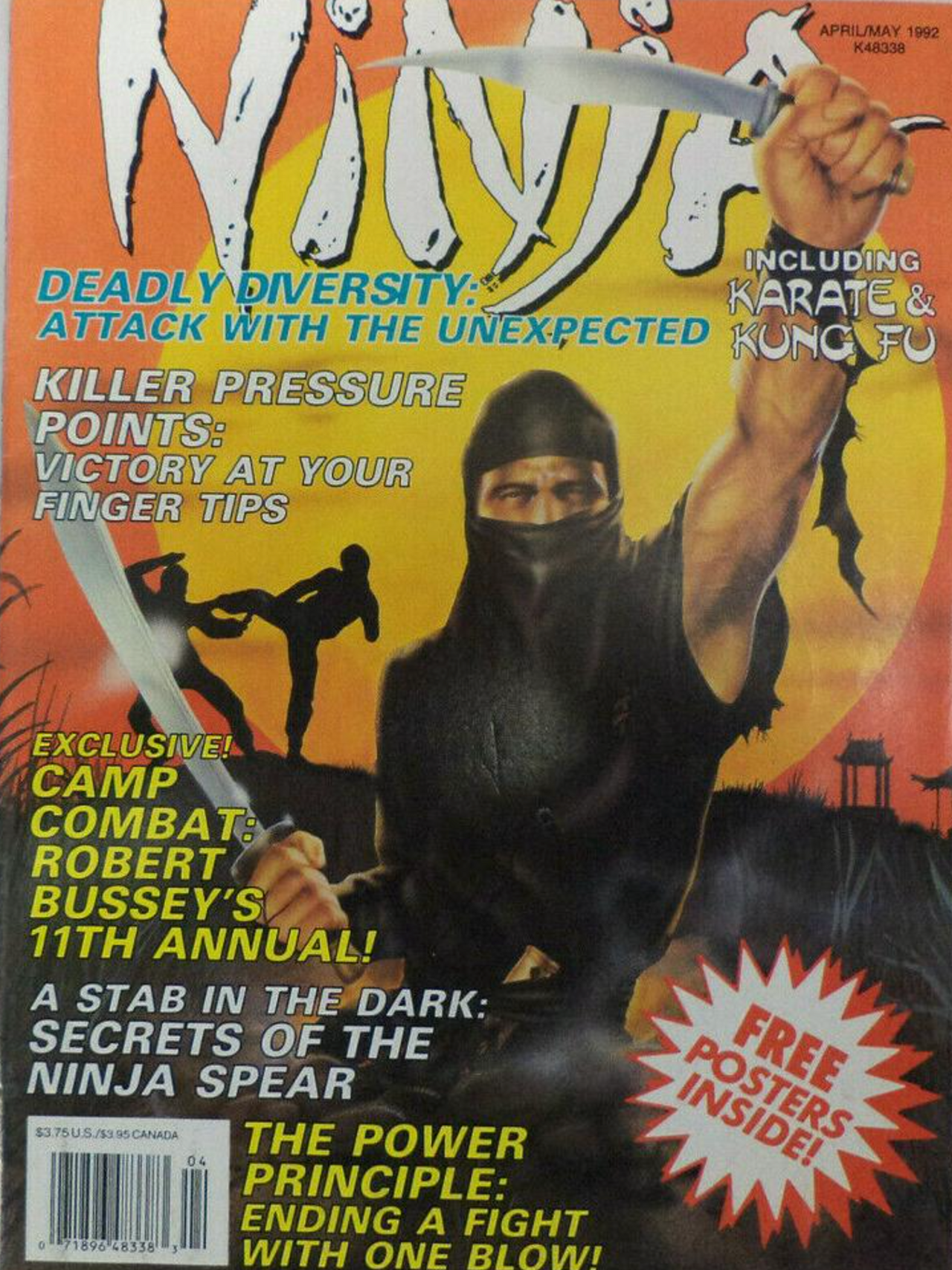 Ninja Magazine #54 (1992) (Preowned) – Budovideos Inc