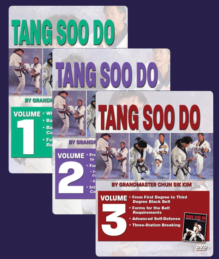 Tang Soo Do 3 DVD Set by Chun Sik Kim – Budovideos Inc