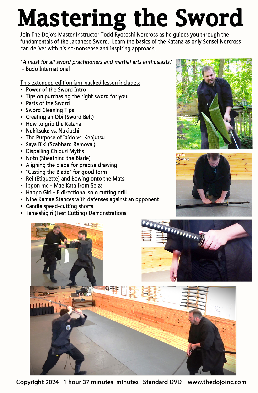 The Art of the Sword DVD with Todd Norcross – Budovideos Inc