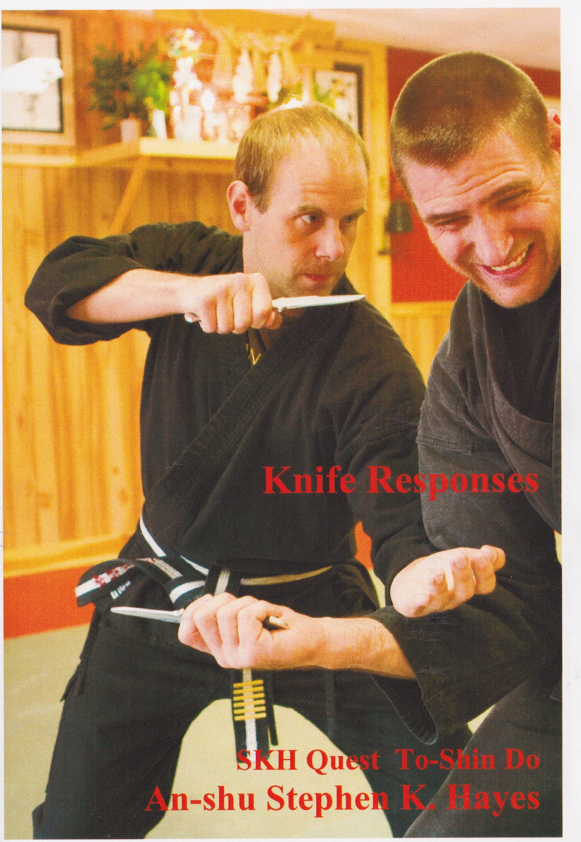 To-Shin Do Knife Responses DVD with Stephen Hayes – Budovideos Inc