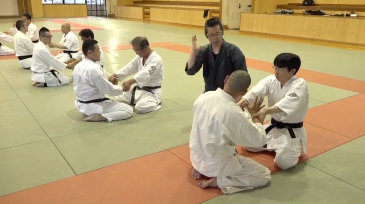 Daito Ryu Aikijujutsu Renshinkan Seated Techniques DVD 1 by Michio Tak ...
