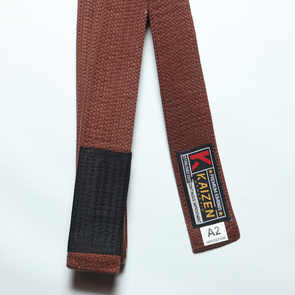 Premium BJJ Gi Belt by Kaizen Athletic – Budovideos Inc